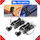 Hood Latches Hood Lock Pins Catch Kit for 2007-2023 Jeep Wrangler JK ...
