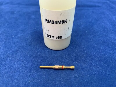 RM24M9K (PACK OF 5) CONN PIN 24-26AWG GOLD CRIMP | eBay UK