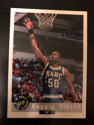 1992 Classic Draft Picks Reggie Slater Rookie Basketball Card #35 | eBay