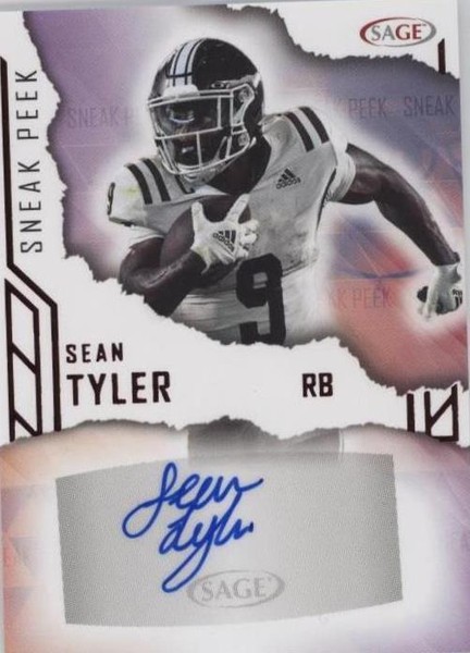 2023 SAGE Low Series - Sneak Peek Autographs Red #SPA-ST Sean Tyler (AU ...