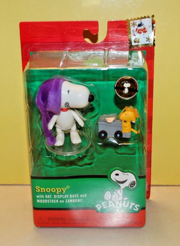 Peanuts Snoopy With Hat,and Woodstock on Zamboni 2010 60 year Edition ...
