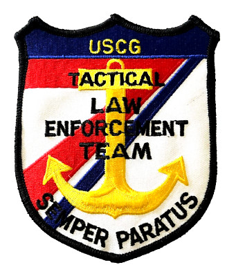 U.S. COAST GUARD TACTICAL LAW ENFORCEMENT TEAM PATCH (CG2) | eBay