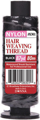 HAIR WEAVING THREAD NYLON 87YD, Hair Weaving Thread Hair Extension Kit ...