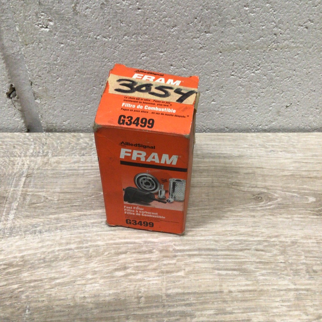 Fram G3499 - Fuel filter cross reference