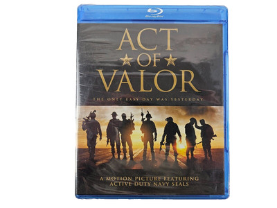 Act of Valor Blu-Ray Disc Featuring Active Duty Navy Seals Rated R 1 hr ...