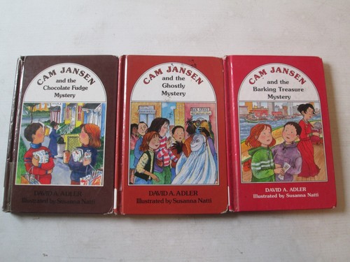 CAM JANSEN by DAVID A. ADLER LOT OF 3 HARDCOVERS #14 16 19 Chapter ...