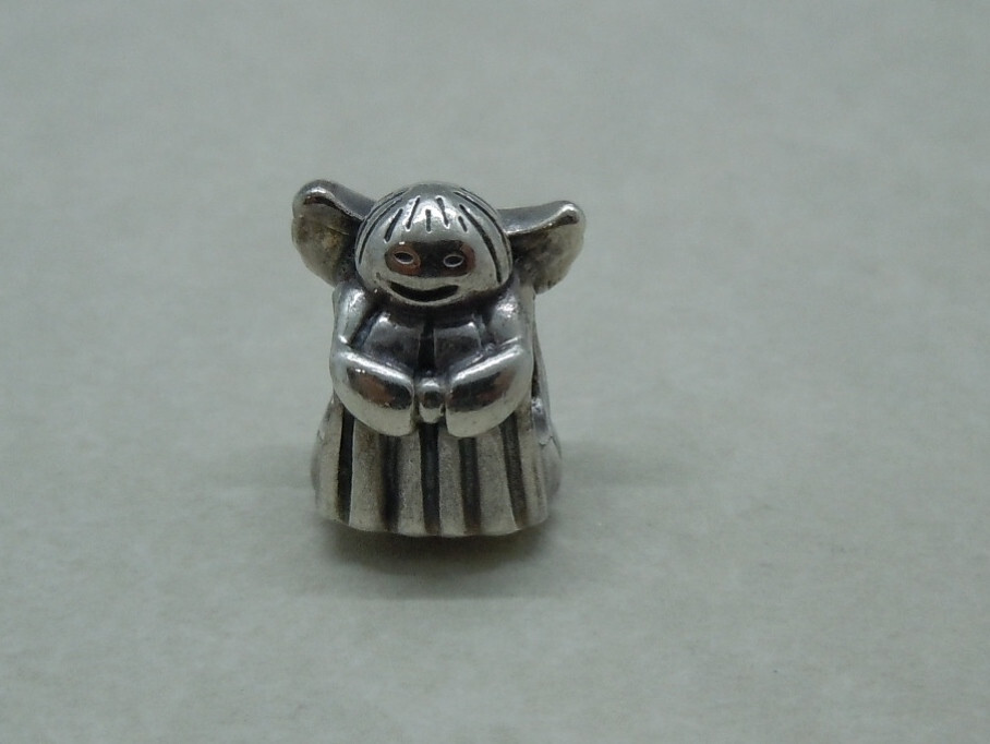 Authentic Pandora Sterling Silver Angel of Hope Charm 790337 ALE | eBay