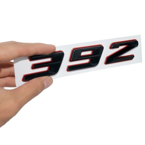 1pc 392 Emblem Side Rear Fender Badge Body Sticker Decal Logo Redline ...
