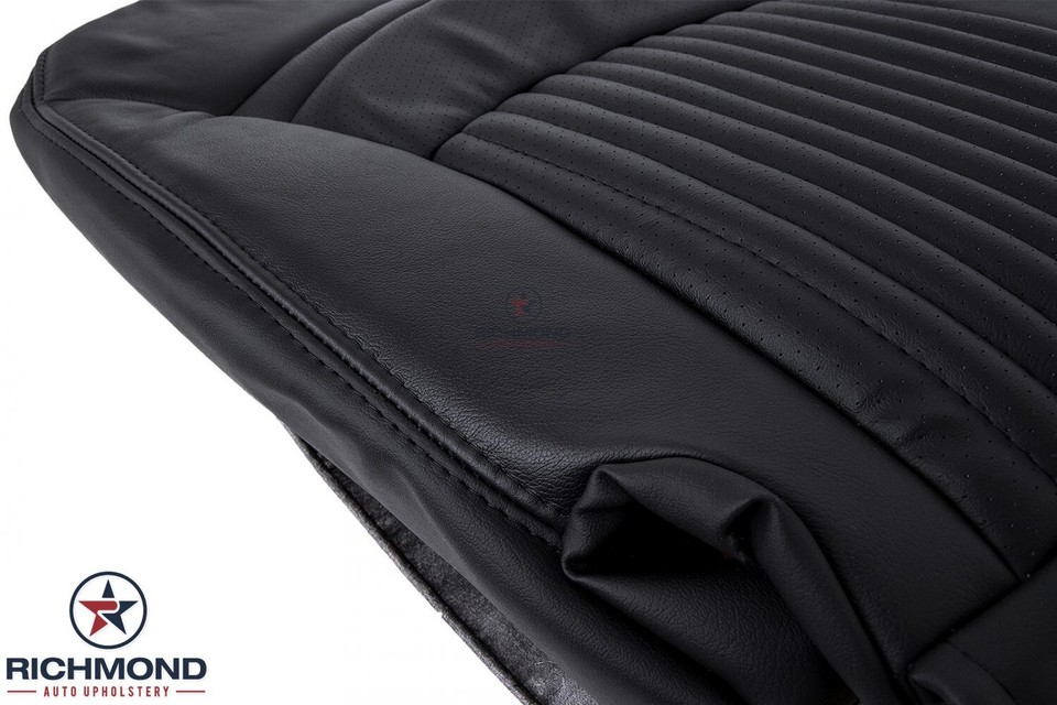 1997 1998 Chevy Corvette C5 -Driver Bottom GENUINE Leather Seat Cover ...