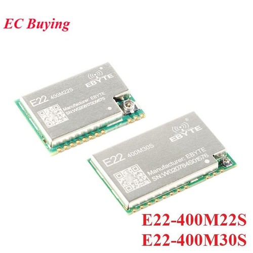 SX1268 E22-400M22S E22-400M30S 433MHz 470MHz LoRa Wireless Module RF ...