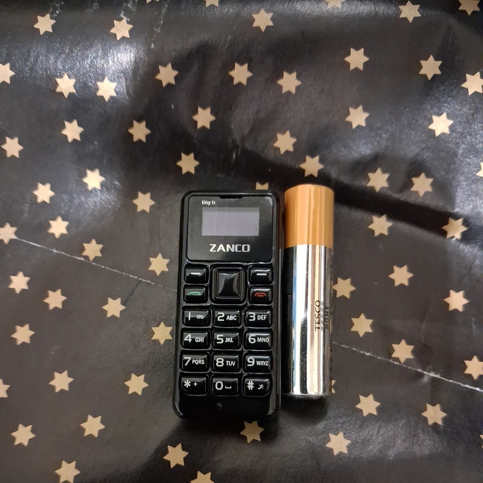 Zanco T1 Mobile Phone Small Phone Ever Unlocked Voice Changer - Limited ...