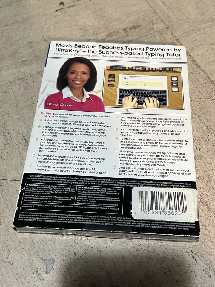 Mavis Beacon Teaches TYPING Family Edition _ For Ages 8 to Adult New ...