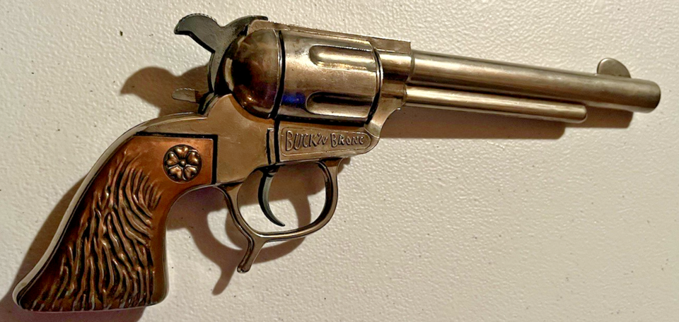 Buck 'n Bronc Cap Gun B-22 Marshall 50 shot repeater Cowboy Western ...
