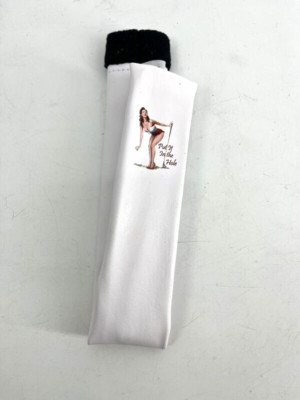 Sunfish Golf Alignment Rod Cover Put It In the Hole Solid White 214 | eBay