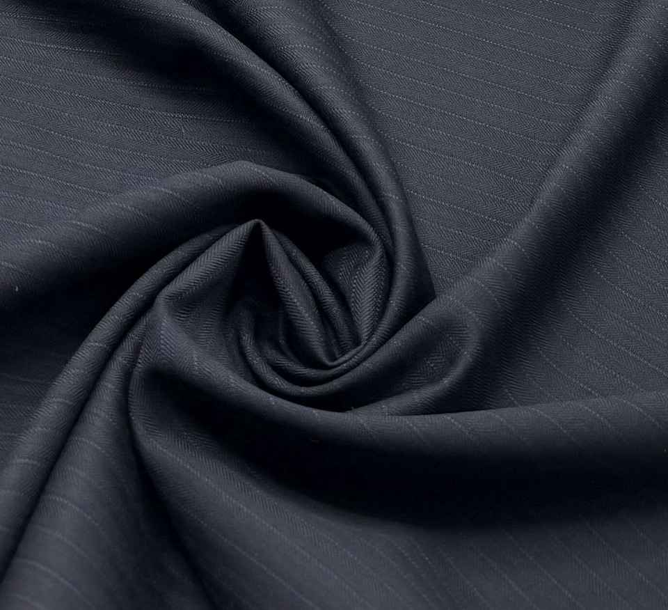 Blue Stripe Super 150s Wool Fabric Suiting Jackets Thobe Dishdash, 3 ...
