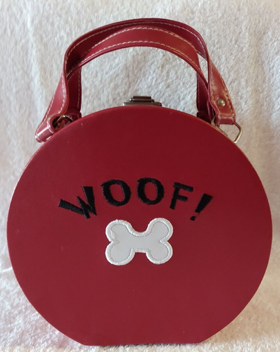 Travel Pet Folding Dog Food and Water Bowls 1960 Hat Box Look Faux ...