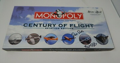 Monopoly Century of Flight Aviation Edition Pewter Planes Airplane 2003 ...