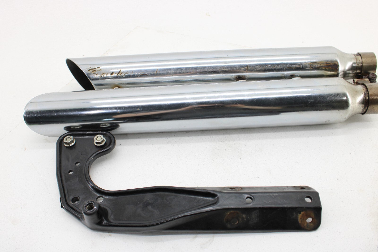 07-09 Harley Davidson Softail Deluxe Flstn Muffler Exhaust Set | eBay