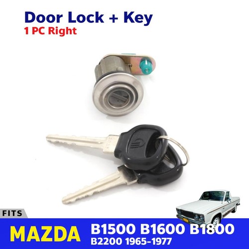 Door Lock Safety Key Set RH Fits Mazda B1500 B1600 Pickup Truck 1965 ...
