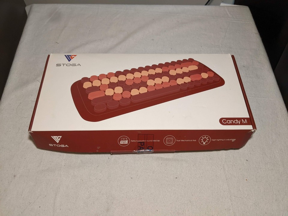 Stoga Candy M PC Keyboard Typewriter Style Brown | eBay