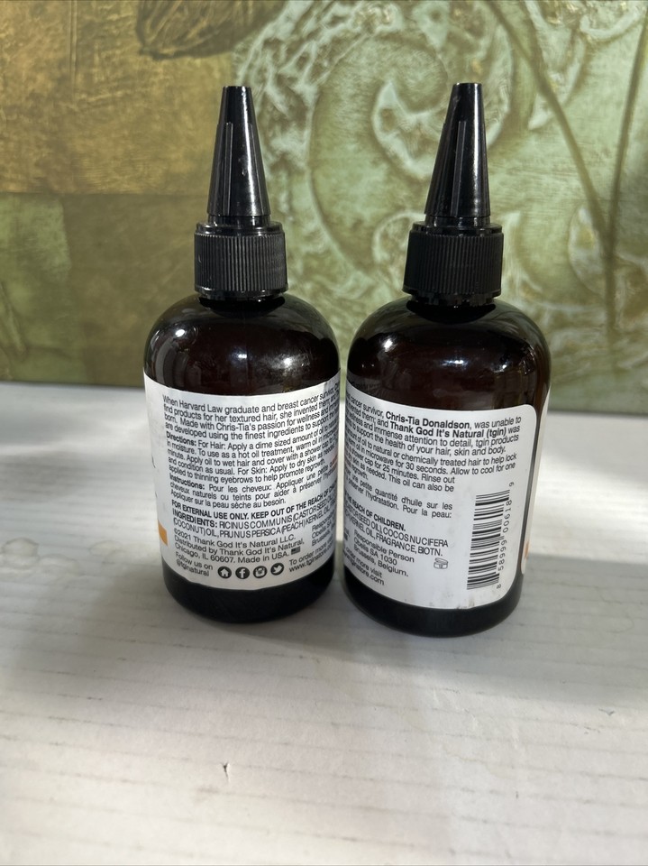 Thank God It's Natural tgin Jamaican Black Castor Oil, Hair & Body ...