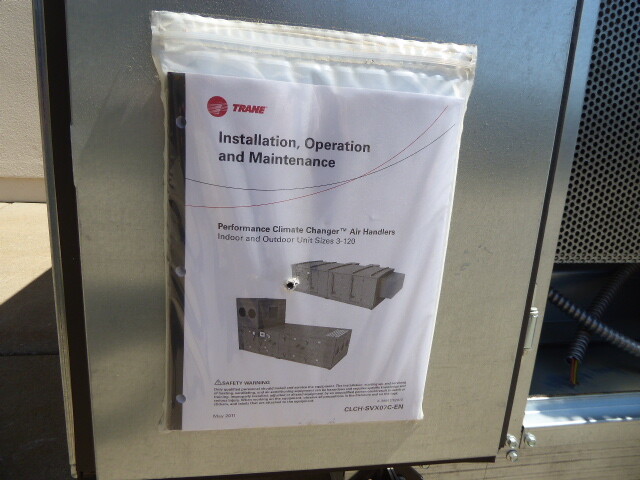 Trane Performance Climate Changer Air Handler M3928 | eBay