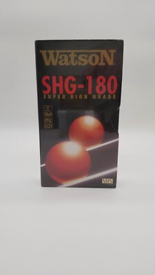 VHS Film - Watson SHG-180 Sealed | eBay.de