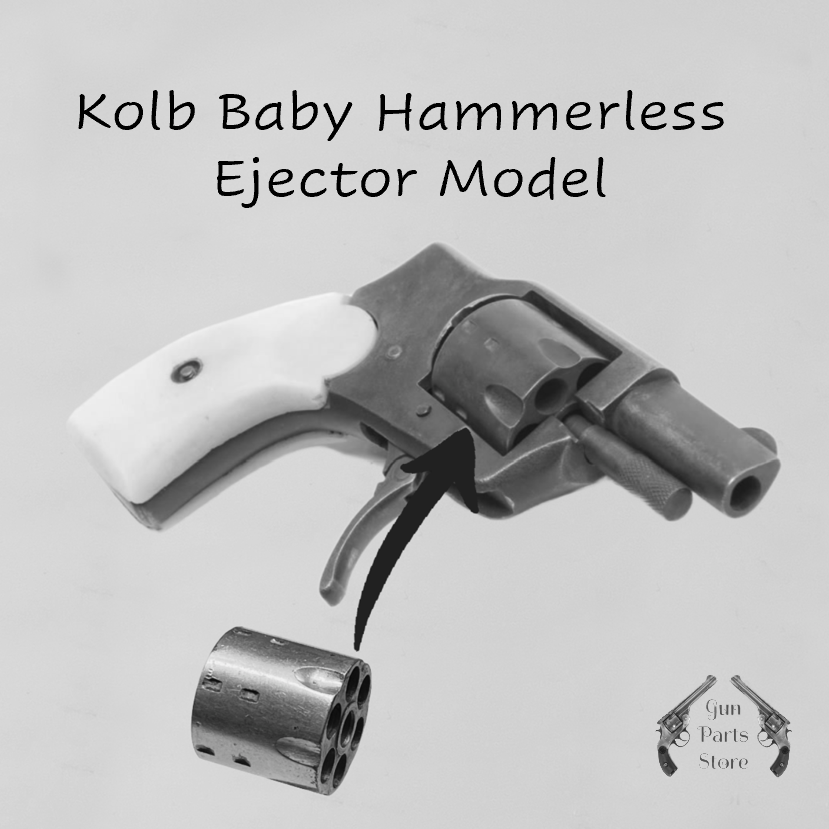 Cylinder (Stripped) for KOLB-SEDGLEY Baby Hammerless Revolver New ...