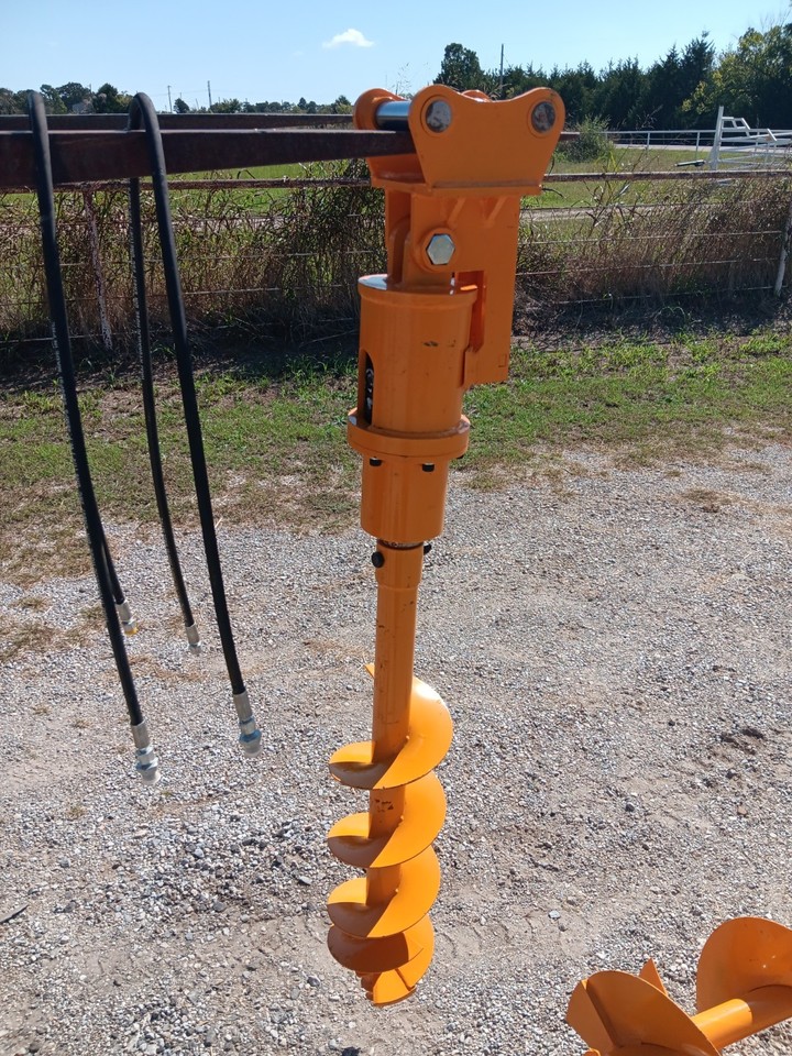 New Mini excavator Auger 8" And 12" For Cat 301 Excavators 30mm Pins | eBay