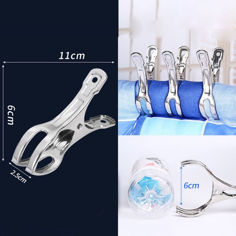 Towel Clips Air Drying Clip Beach Towel Clips Clamping Force Clothes ...