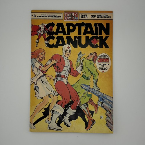 Vintage Comic CAPTAIN CANUCK Vol. 1 Number 3 Comely Comix 1975 | eBay