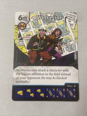 WOLVERINE * WANTED OP PROMO Marvel Dice Masters Wizkids | eBay