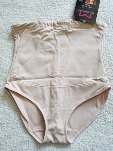 Maidenform Women's Beige High Waist Firm Control Shaping Briefs Size 6 ...