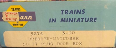 Athearn HO - 50' Plug-Door Boxcar Dresser-Magcobar 42868 - 5274 - SWC3 ...