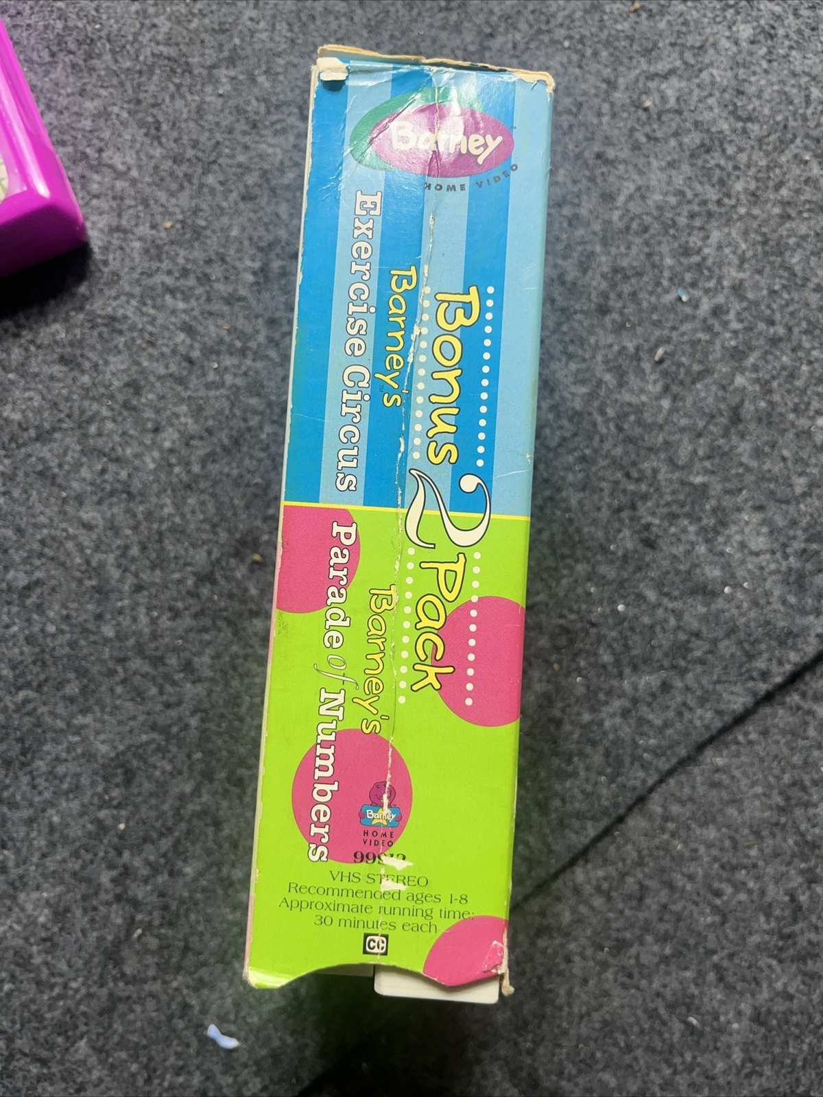 Barneys Exercise Circus/Parade of Numbers (VHS, 1996, 2-Tape Set) for ...