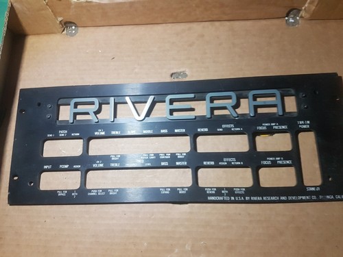 RIVERA AMP FACE PLATE | eBay