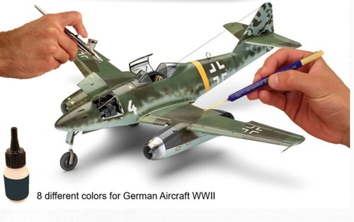 Revell Germany WWII German Aircraft Acrylic Paint Set (8 Colors) 18ml ...