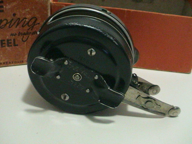 PERRINE FREE STRIPPING AUTOMATIC FLY FISHING REEL MODEL 50 W/G LINE ...