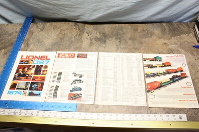 VINTAGE 1974 LIONEL TRAIN CATALOG PAPERBACK 109E | eBay