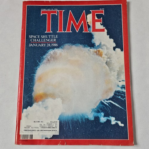 Time Magazine Feb 10 1986 Space Shuttle Challenger Explosion January 28 ...