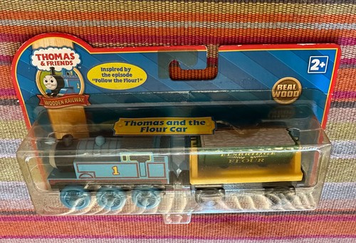2009 Learning Curve Wooden Thomas the Train Thomas & The Flour Car! NEW ...