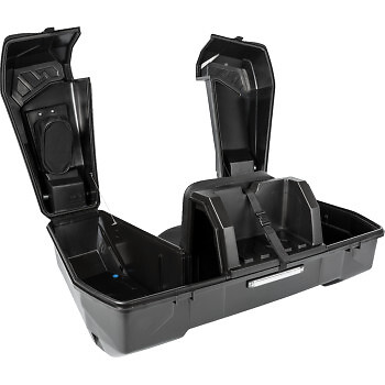 Kimpex Nomad Plus ATV Rear Rack Storage Trunk Backrest Passenger Seat ...