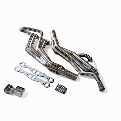 93-97 FOR Camaro Stainless Steel LT1 Long Tube Exhaust Headers ...