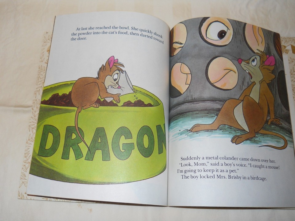 Mrs. Brisby and the Magic Stone (The Secret of NIMH, A Little Golden ...