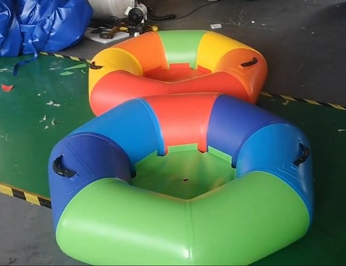 Inflatable 0.9mm PVC Lazy White Water River Water Park Inner Tube ...