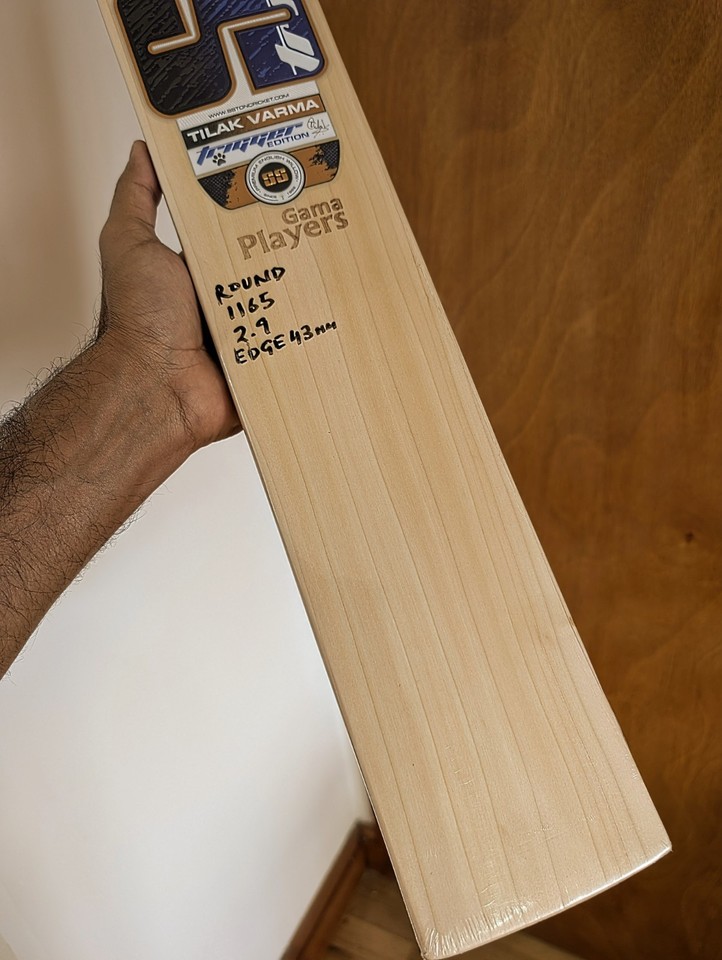 SS Pro Players Tilak Varma Edition Cricket Bat Sh 2lbs9oz!! | eBay UK