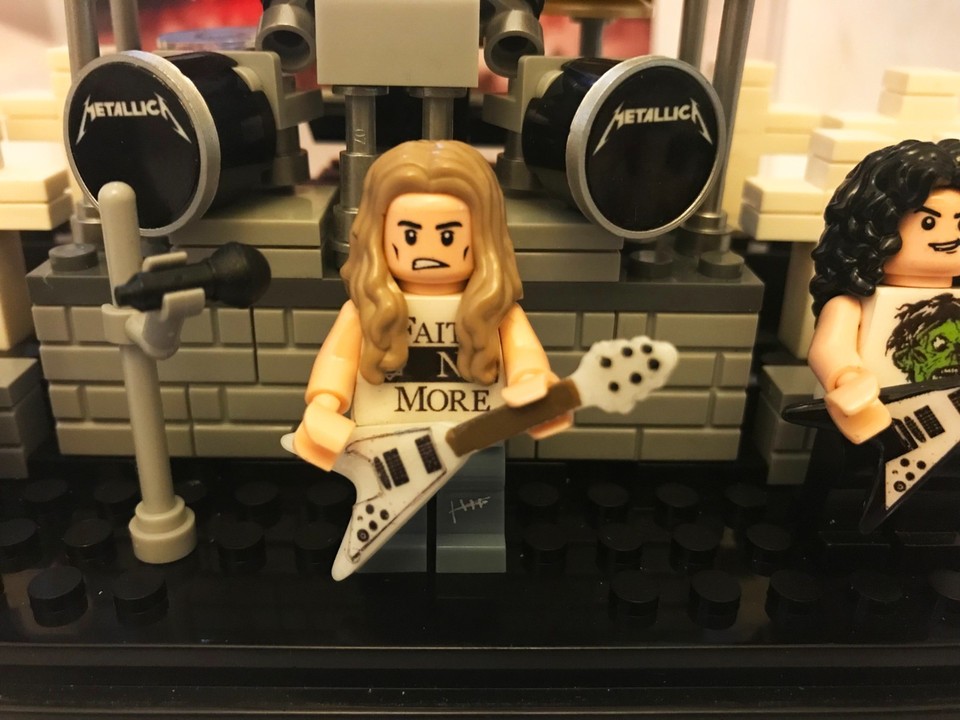 *NEW* METALLICA 3 (PUPPETS) DELUXE edn mini figure kit + lights! Block ...