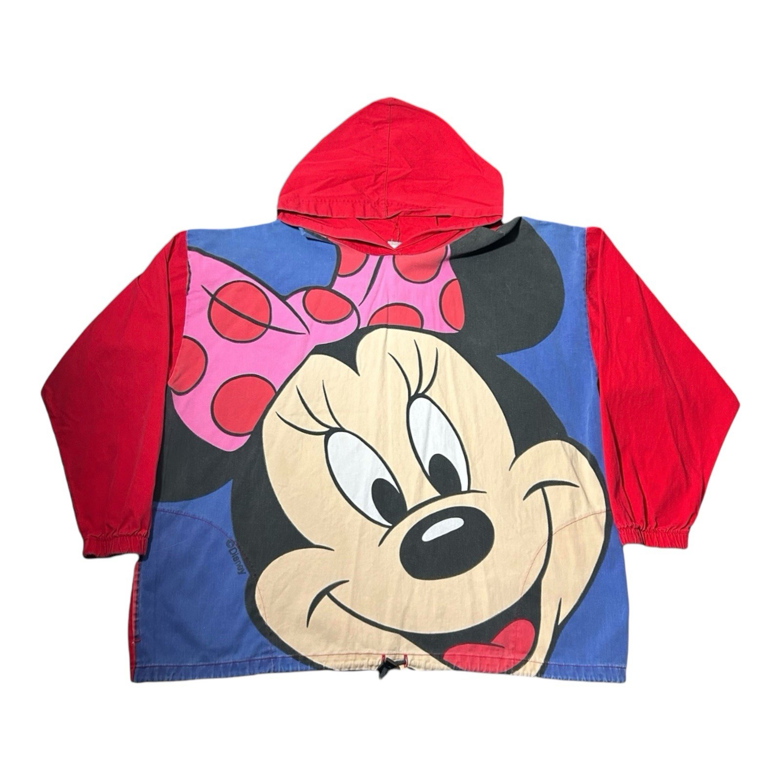 Vintage 90s Minnie Mouse Disney Big Face Lightweight … - Gem