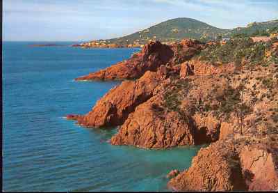 83 - cpsm - L'Esterel - Les roches rouges | eBay