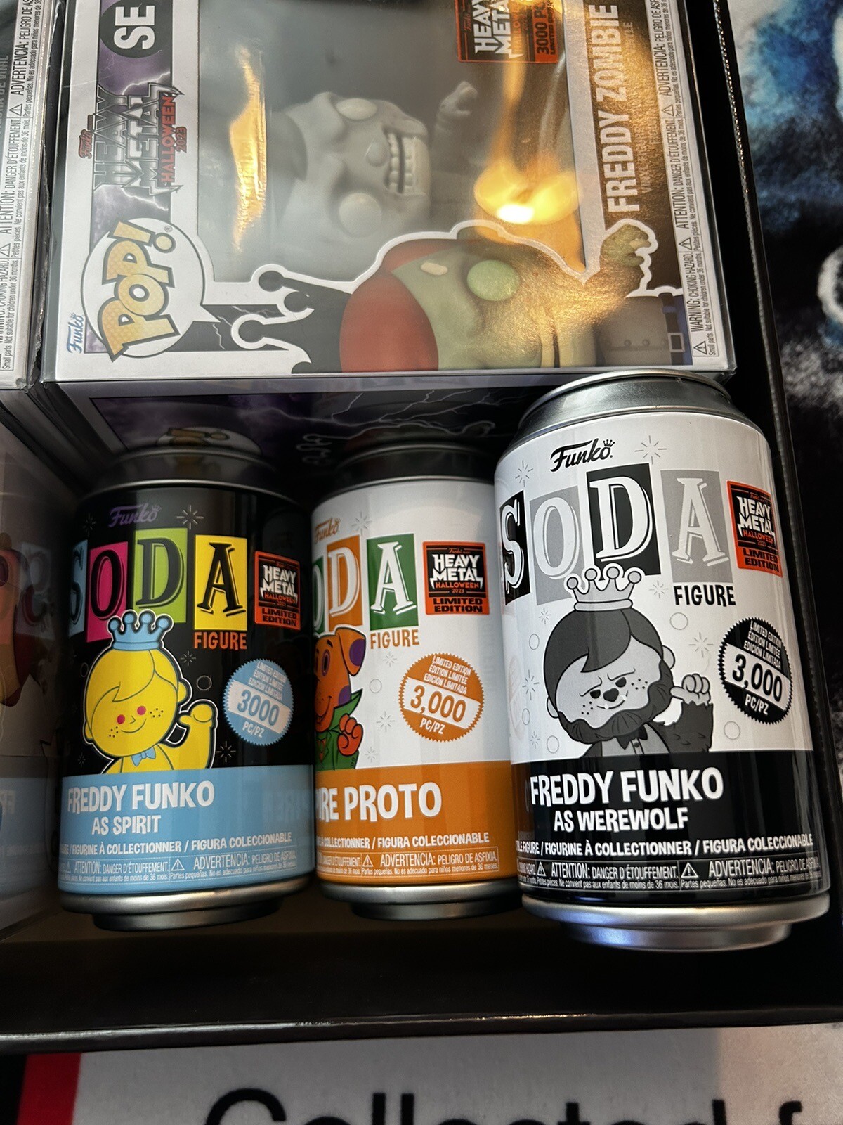 Funko Pop! NYCC 2023: HEAVY METAL HALLOWEEN BOX OF FUN Damaged Boxes | eBay